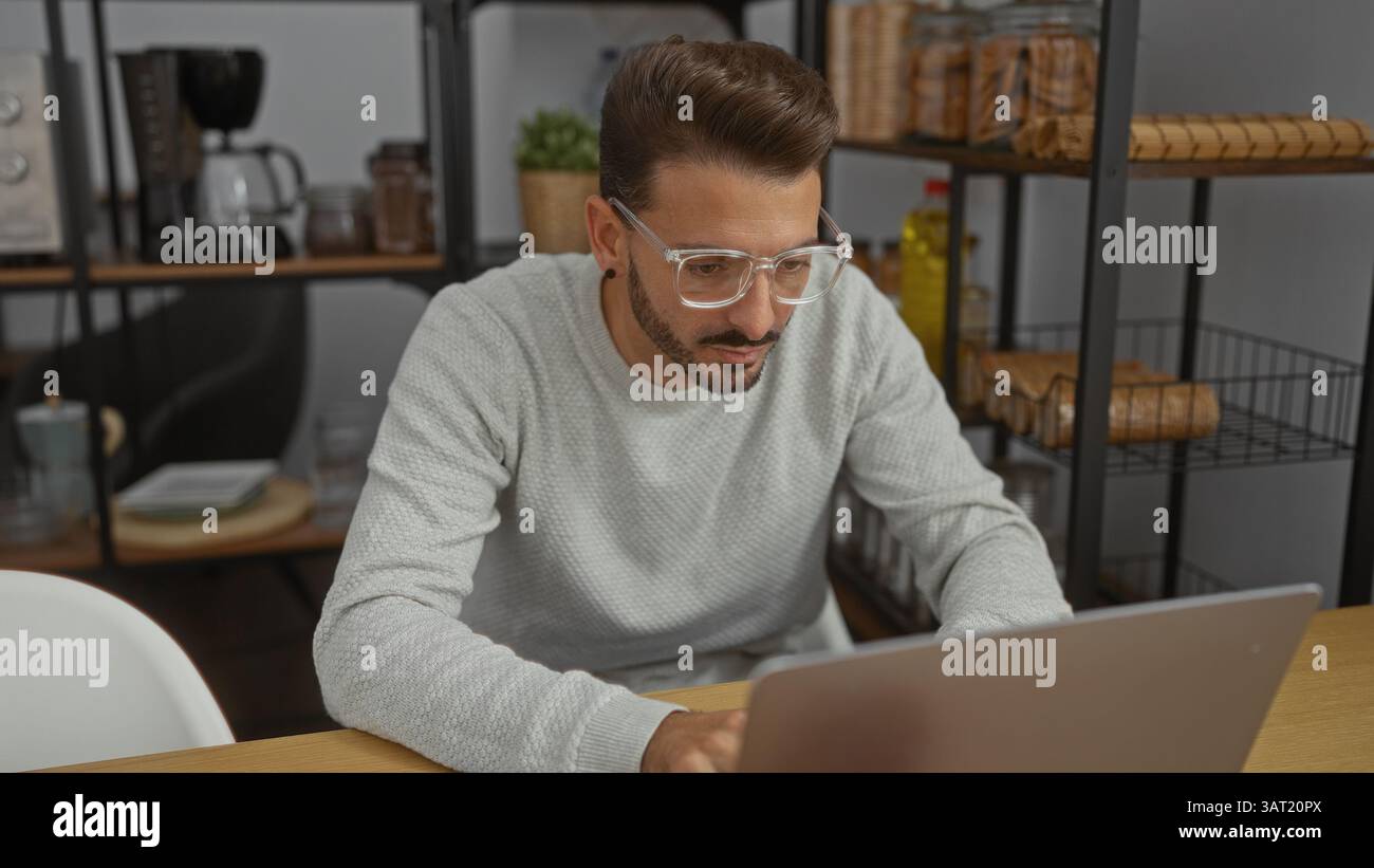 Focused individual intently typing on hi-res stock photography and images - Alamy