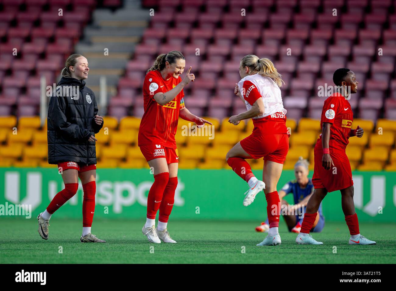 Farum, Denmark. 17th Apr, 2025. Winonah Heatley (L) and Anna Walter (R ...