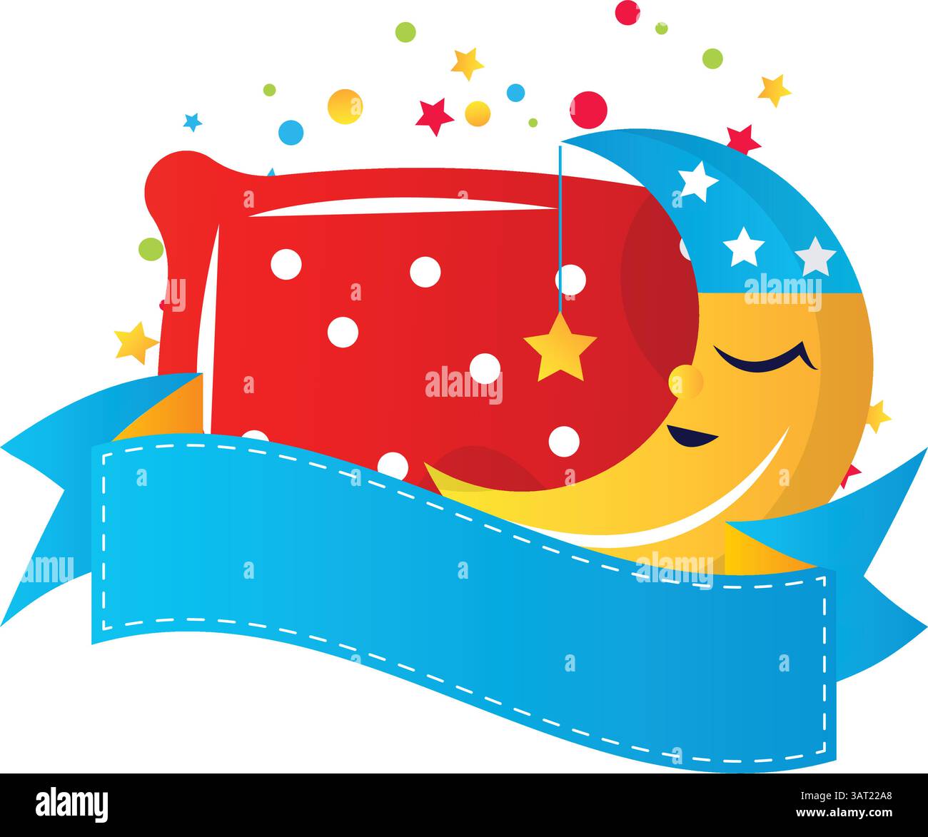 World Sleep Day Relaxation Awareness Vector Illustration Stock Vector ...