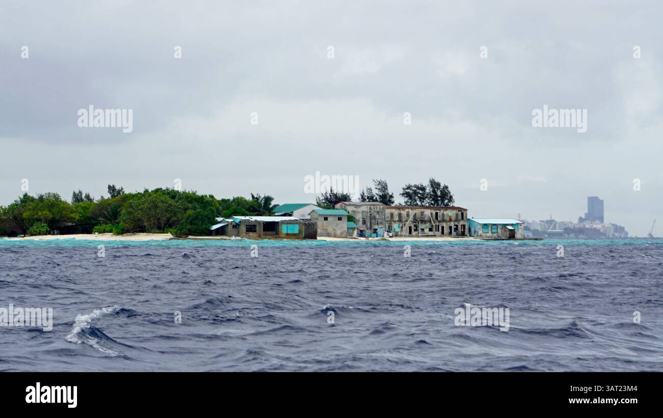 new housing project on hulhumale island on the maldives Stock Photo - Alamy