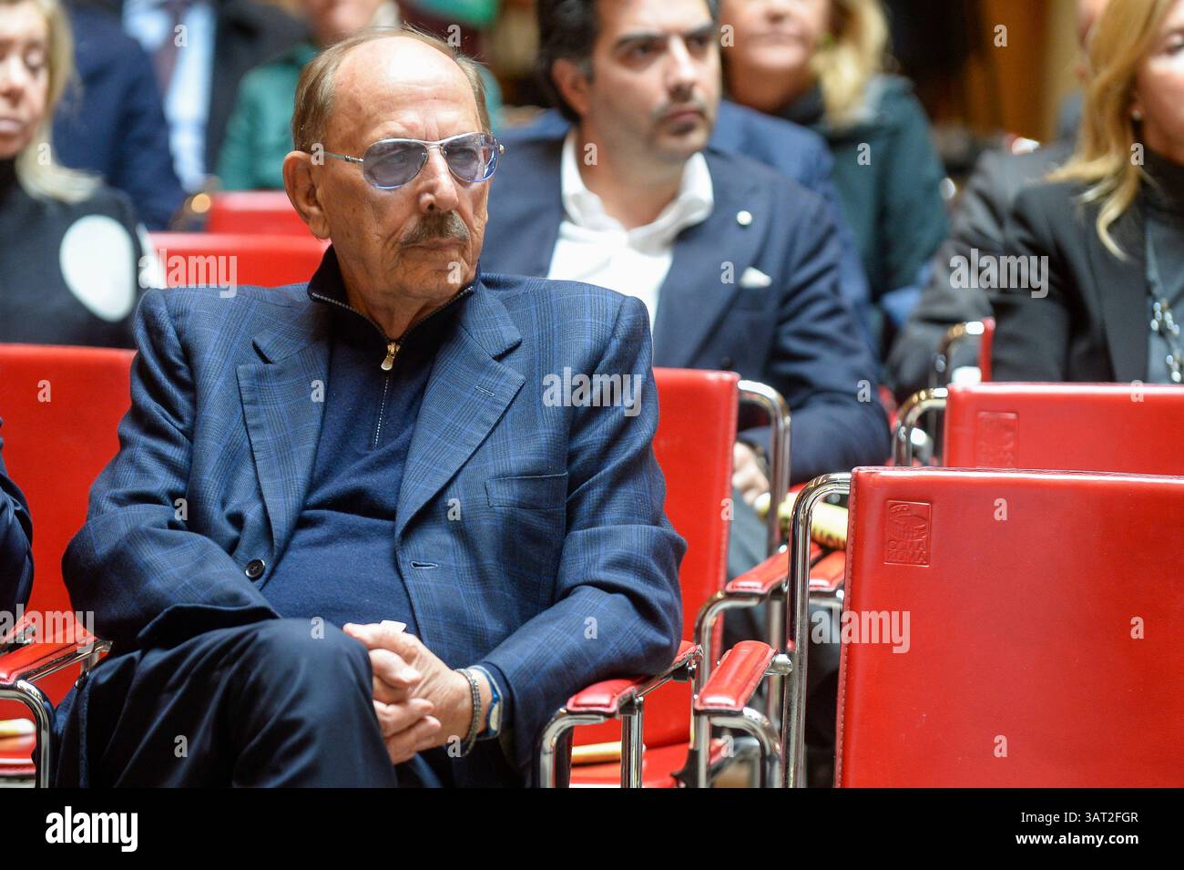 Italy, Rome, 17 April, 2025 : Antonio Angelucci, publisher and Deputy ...