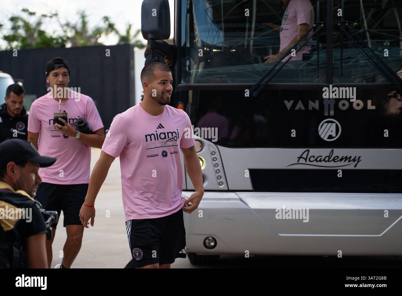 Fort Lauderdale, Florida; USA. April 9th, 2025. Inter Miami CF defender ...