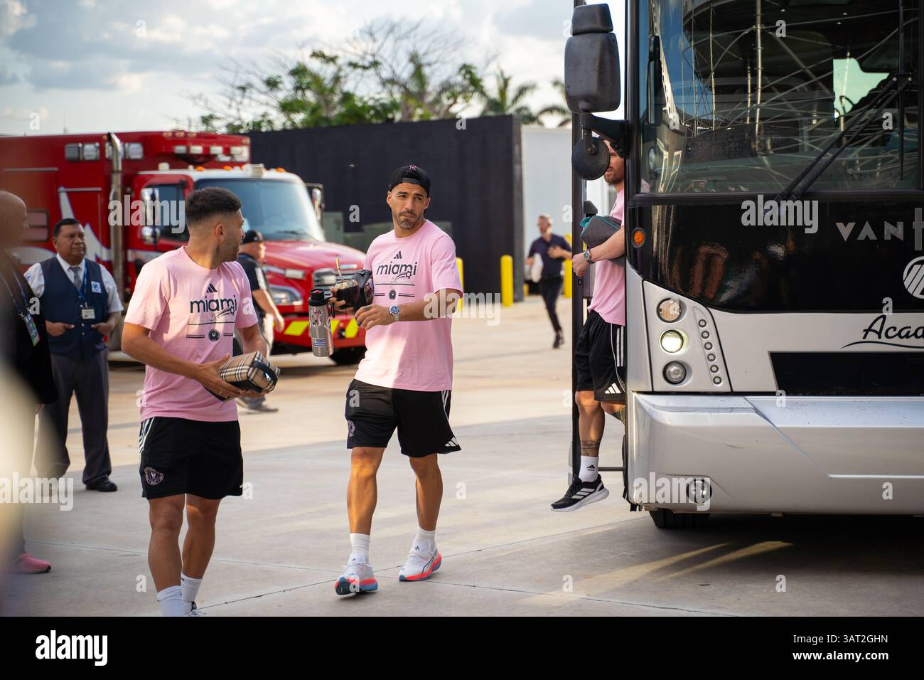 Fort Lauderdale, Florida; USA. April 9th, 2025. Inter Miami CF striker ...