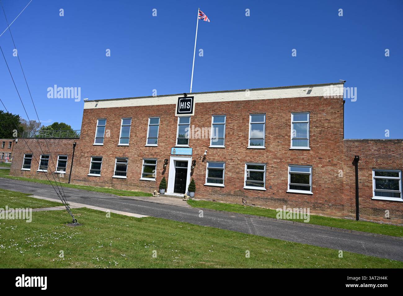 WW2 Military Architecture, station headquarters Former RAF Binbrook WW2 ...