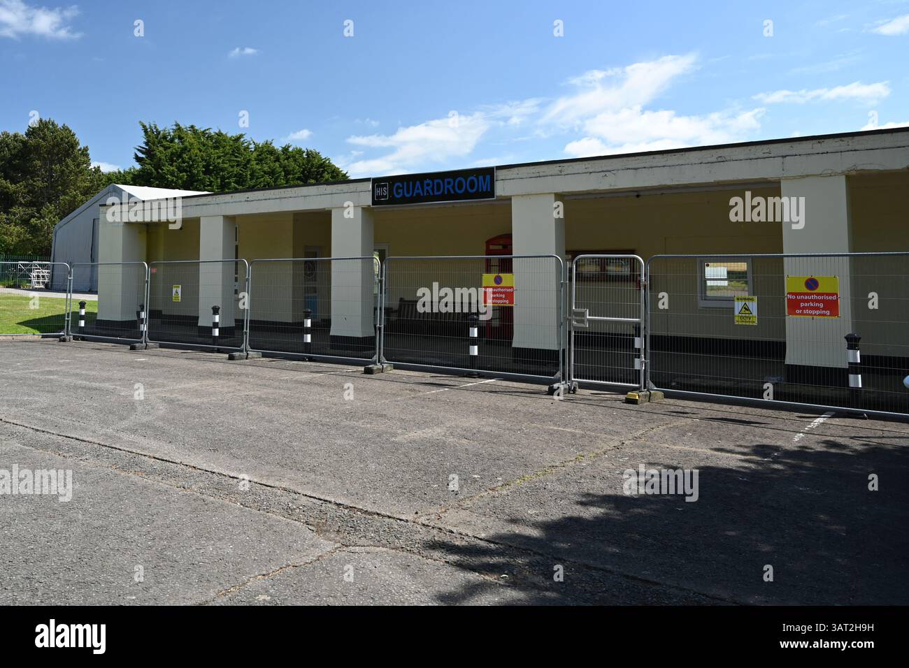 WW2 Military Architecture, guardroom Former RAF Binbrook WW2 bomber ...