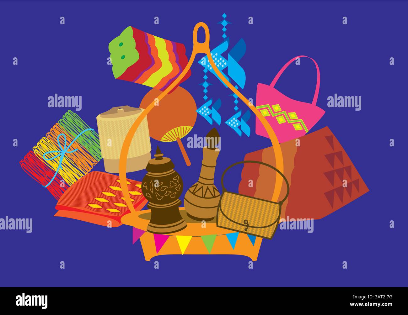 Local souvenir Stock Vector Images - Alamy