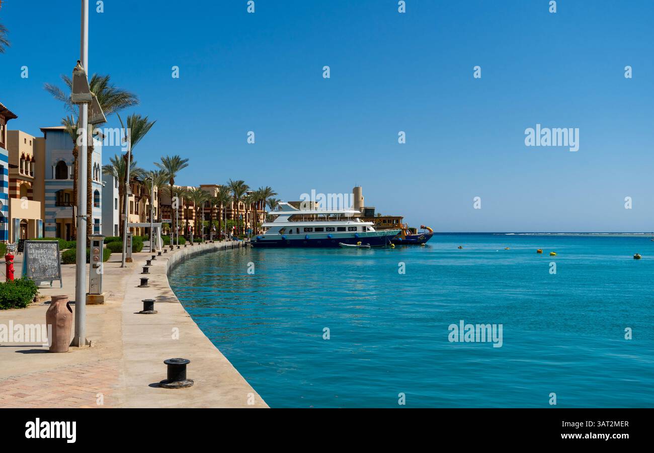 Marina at port Ghalib on the shores of the Red Sea Stock Photo - Alamy