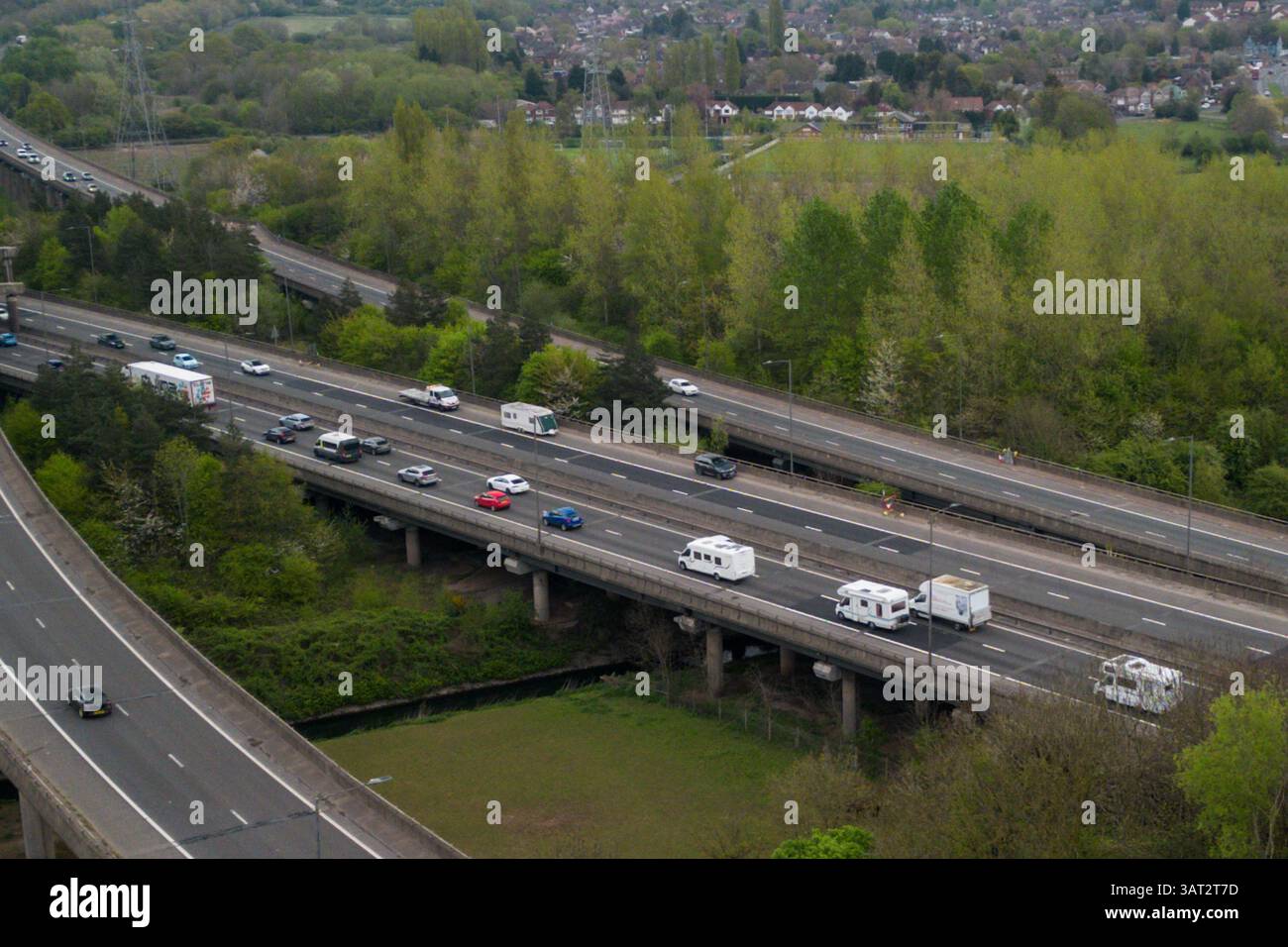 Great Barr, Birmingham, April 18th 2025. An unfortunate holidaymaker ...