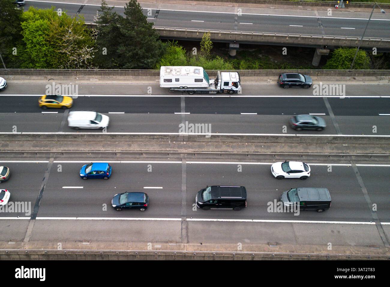 Great Barr, Birmingham, April 18th 2025. An unfortunate holidaymaker ...