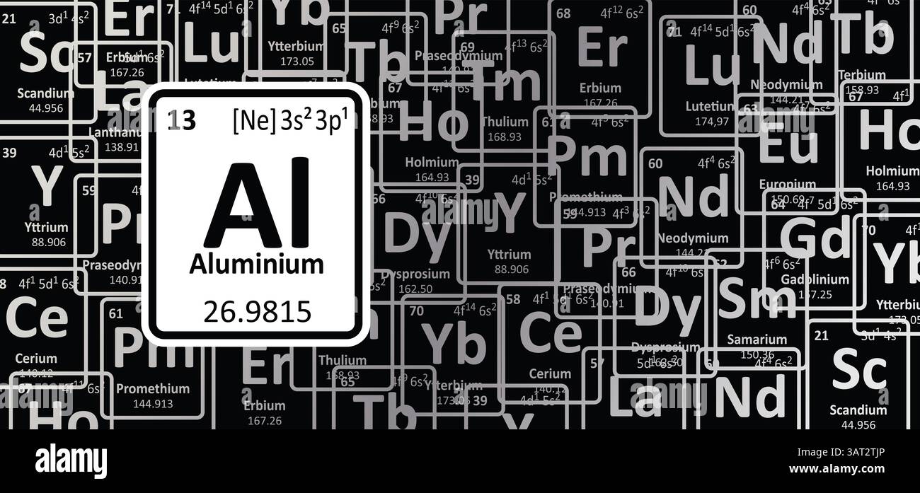 Aluminium, symbol Al, atomic number 13. Is a chemical element. The name ...