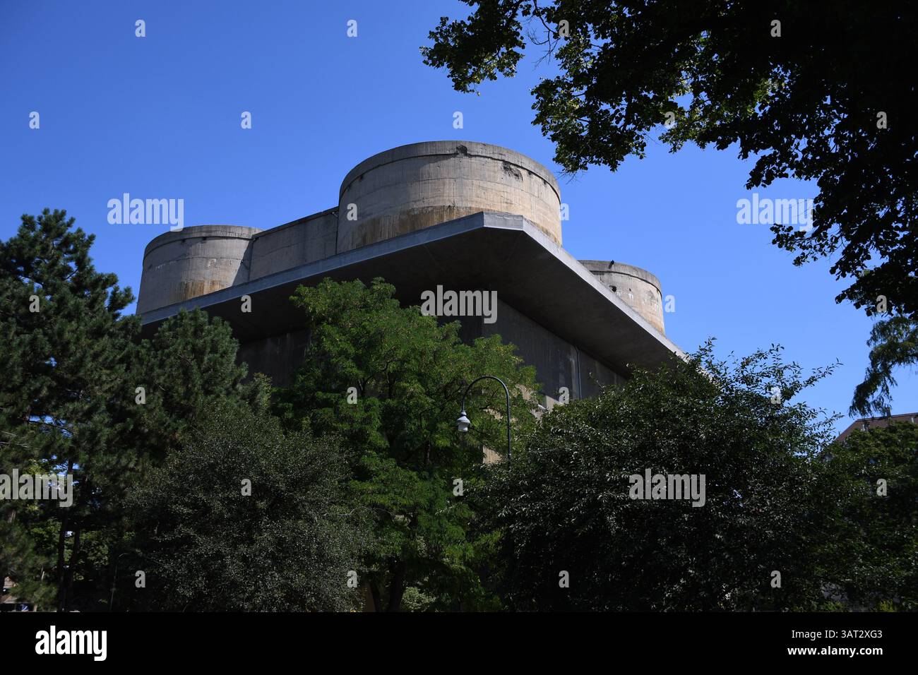 Flak tower from World War 2 Stock Photo - Alamy