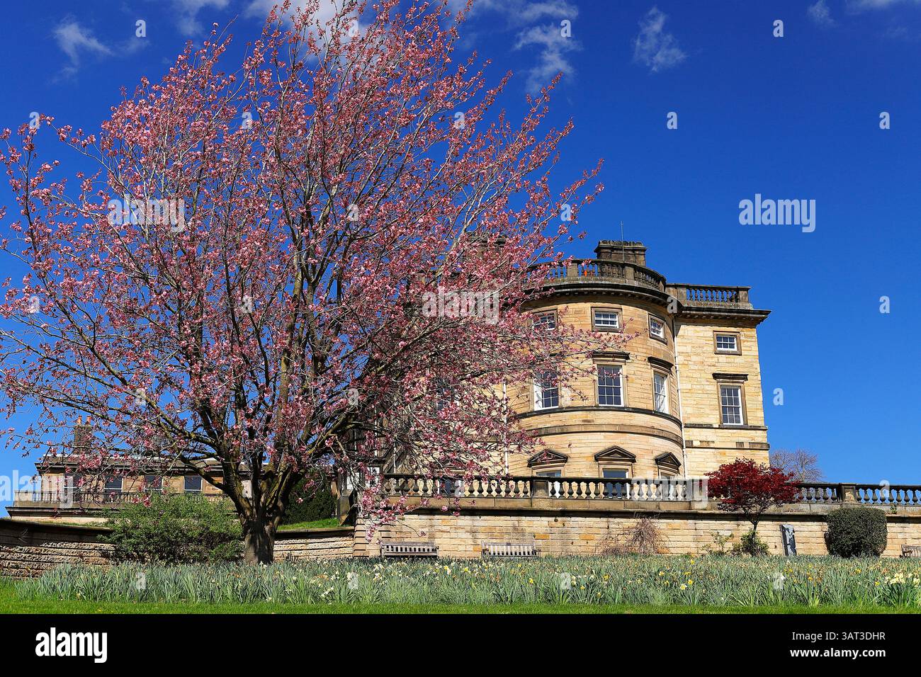 Bretton Hall at the Yorkshire Sculpture Park near Wakefield,West ...