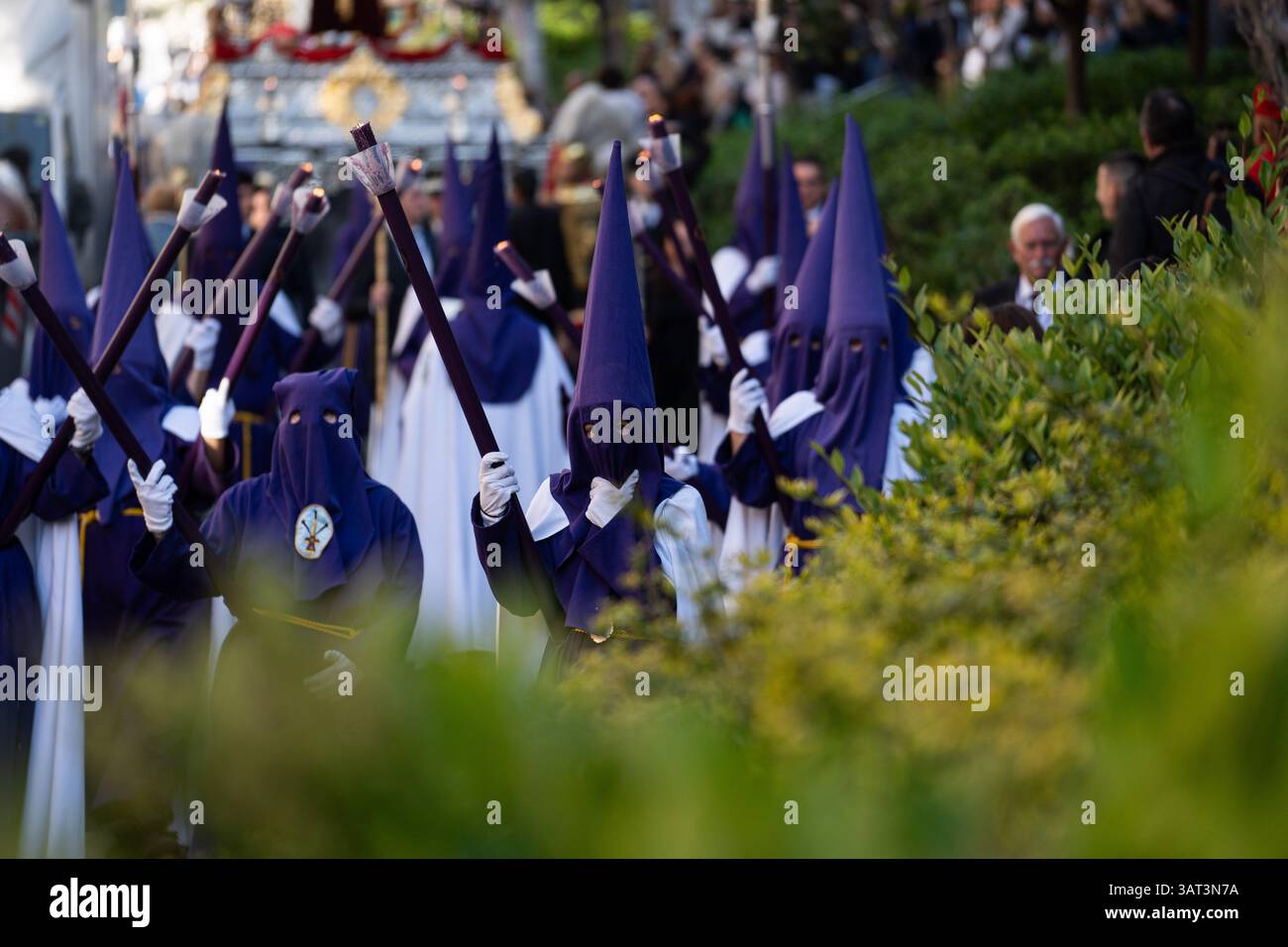 Barcelona, Barcelona, Spain. 18th Apr, 2025. During Holy Week, the 15 1 ...