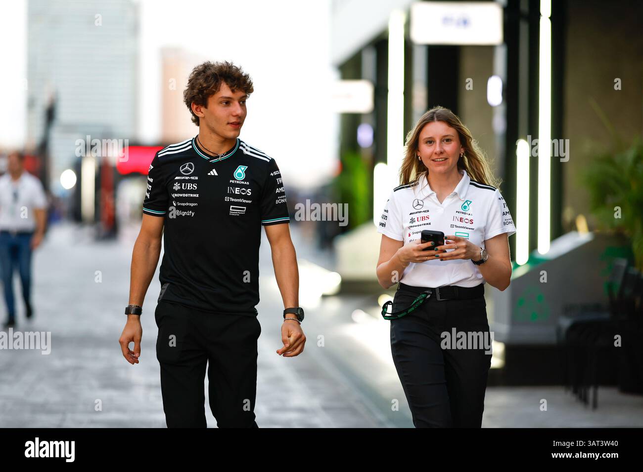KIMI ANTONELLI Andrea (ita), Mercedes AMG F1 Team W16, portrait during the Formula 1 STC Saudi ...