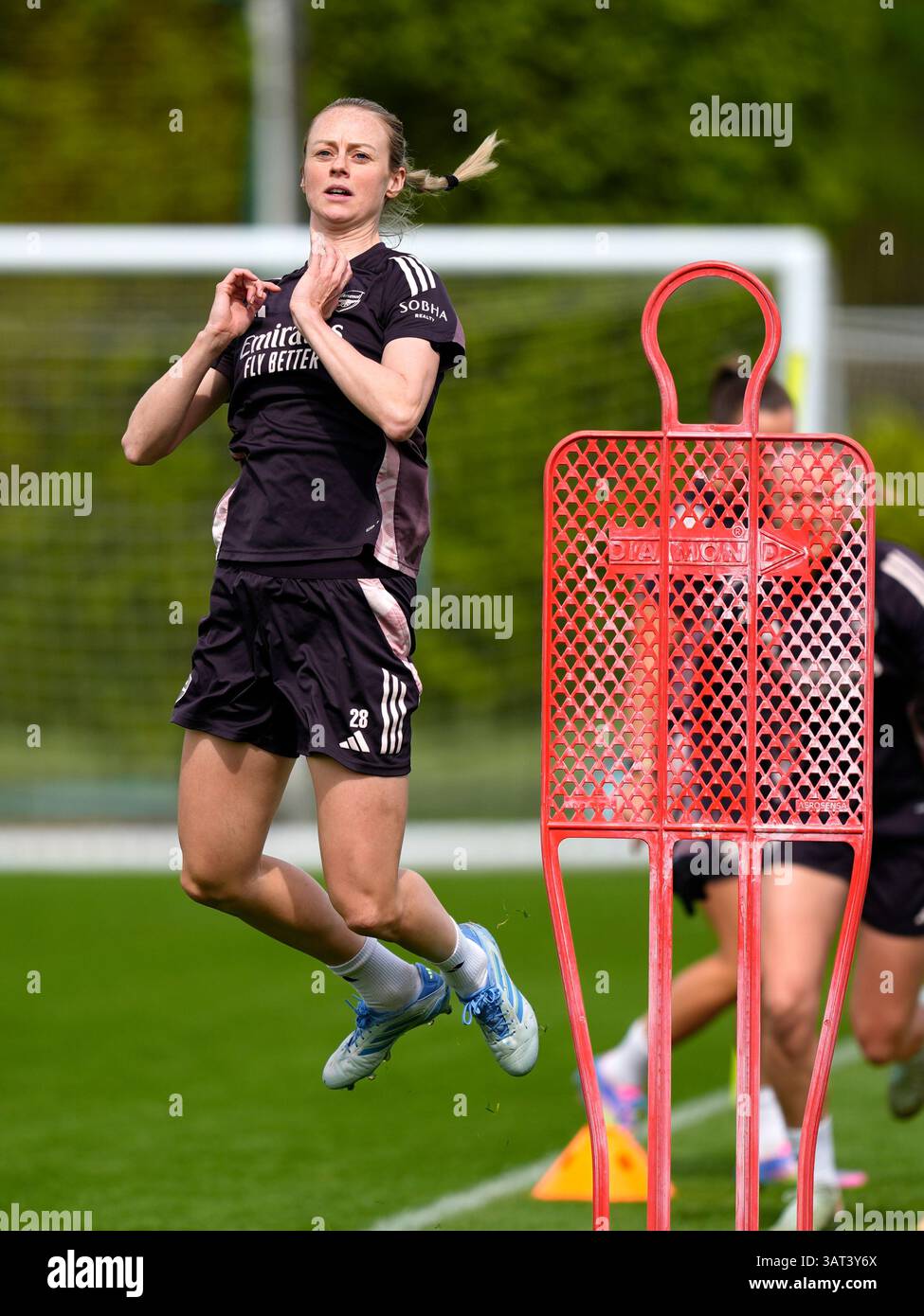 Arsenal's Amanda Ilestedt during a training session at the Sobha Realty ...
