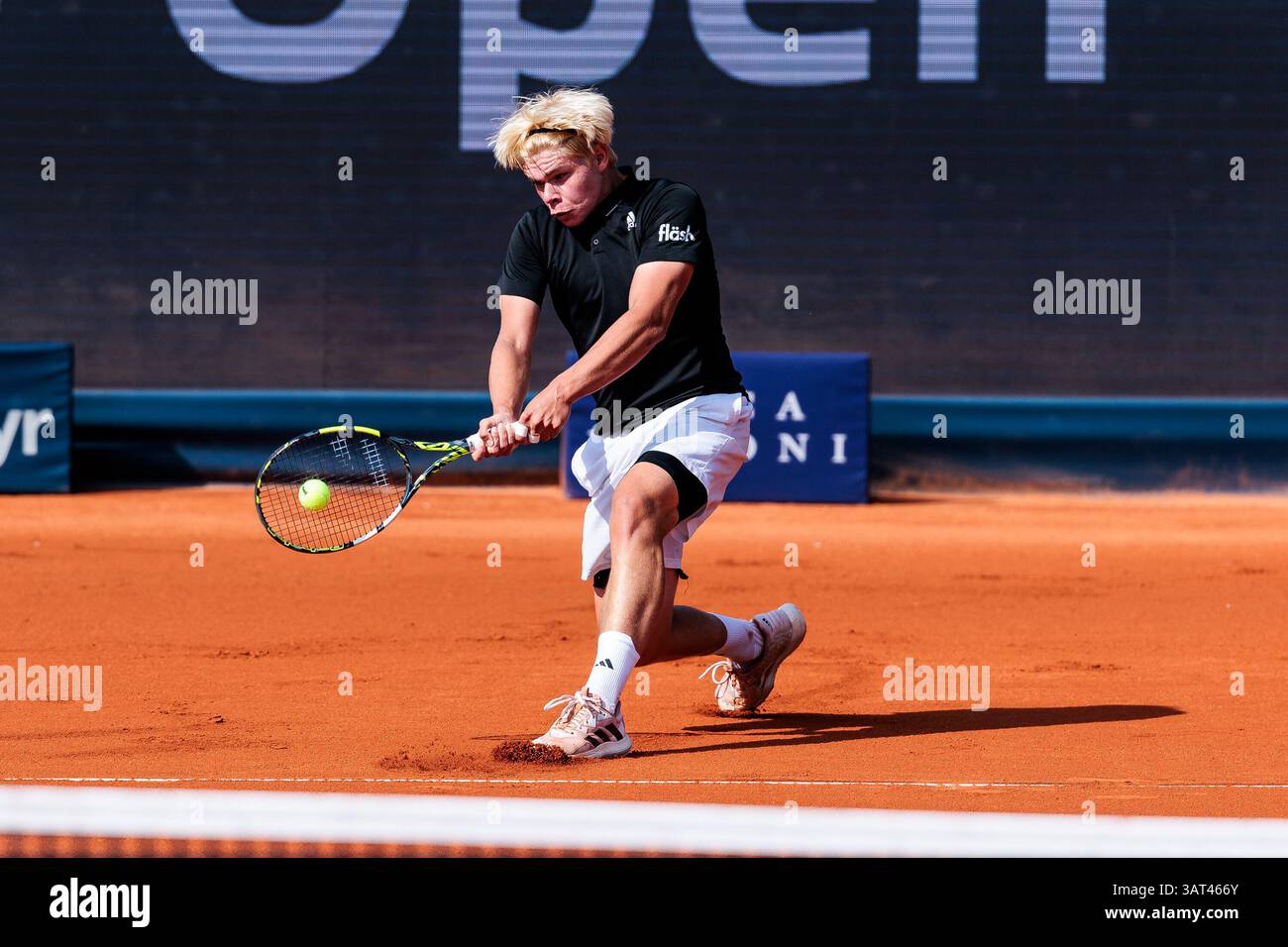 Diego Dedura-Palomero (Deutschland) im Match gegen Zizou Bergs (Belgien) BMW Open by Bitpanda M ...