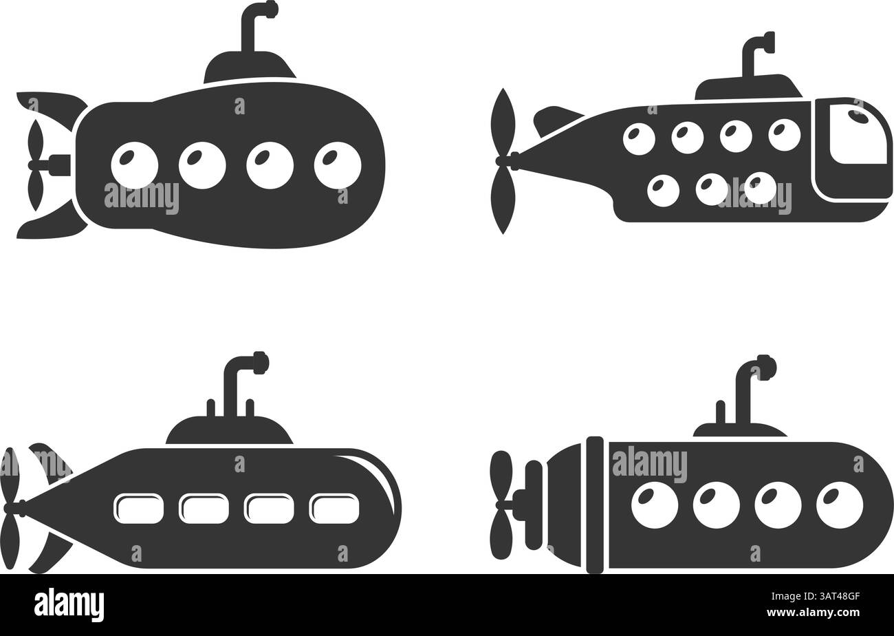 Dive bathyscaphe icon cartoon Cut Out Stock Images & Pictures - Alamy