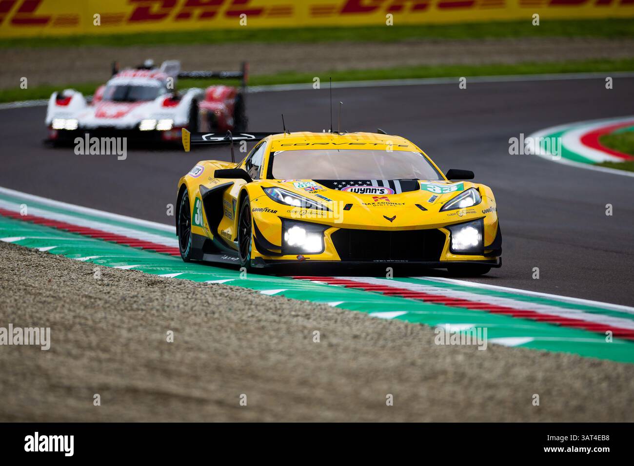 Imola, Italie. 18th Apr, 2025. 33 EDGAR Jonny (gbr), JUNCADELLA Dani ...