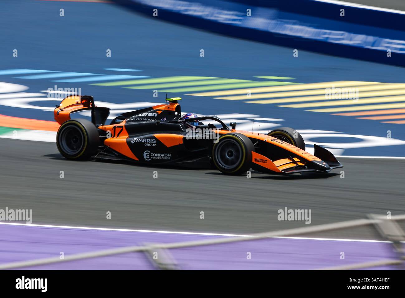 17 DUNNE Alex (irl), Rodin Motorsport, Dallara F2 2024, action during ...