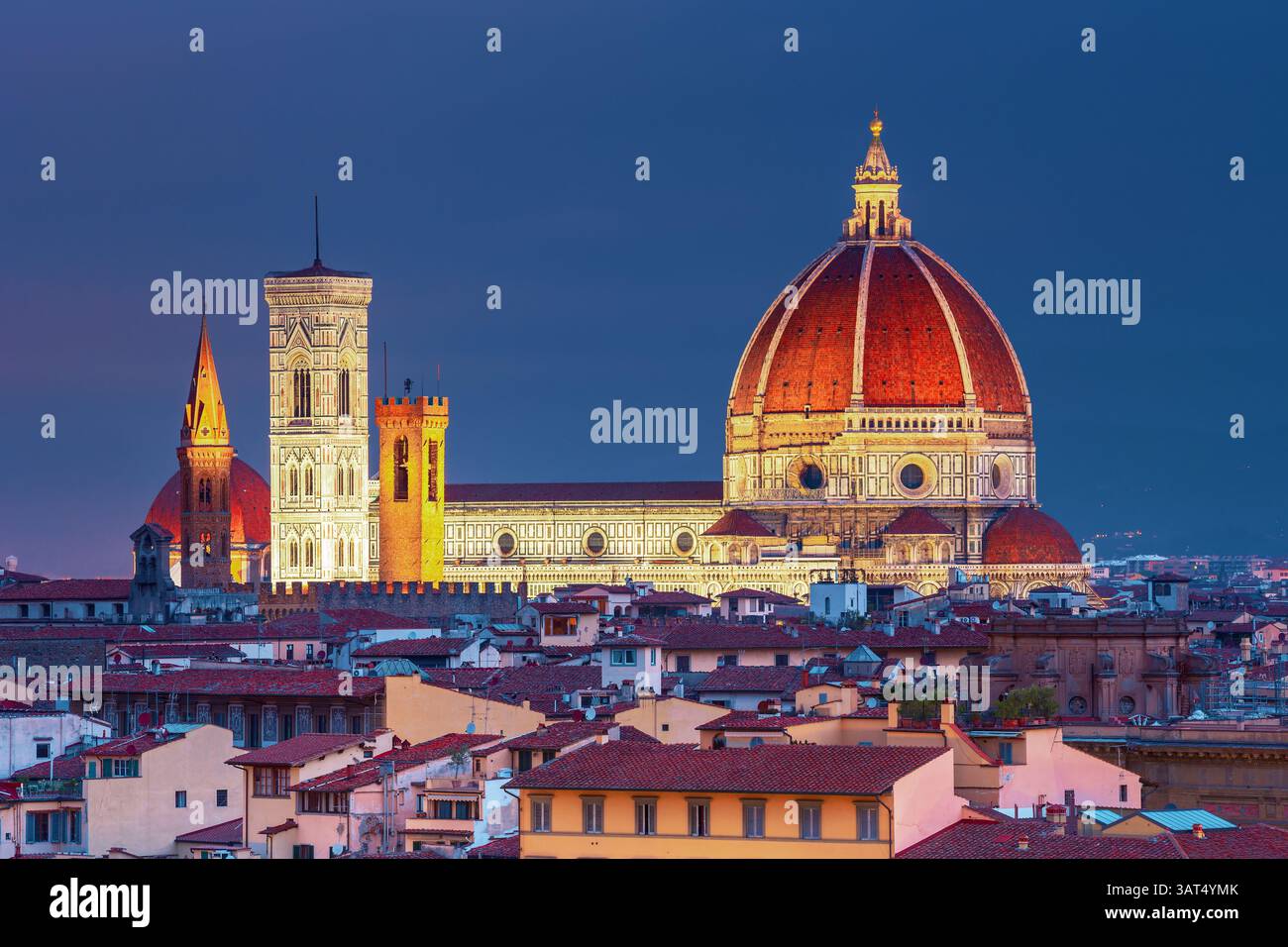 Santa Maria del Fiore,,Gothic cathedral, Tuscan type, Renaissance dome ...