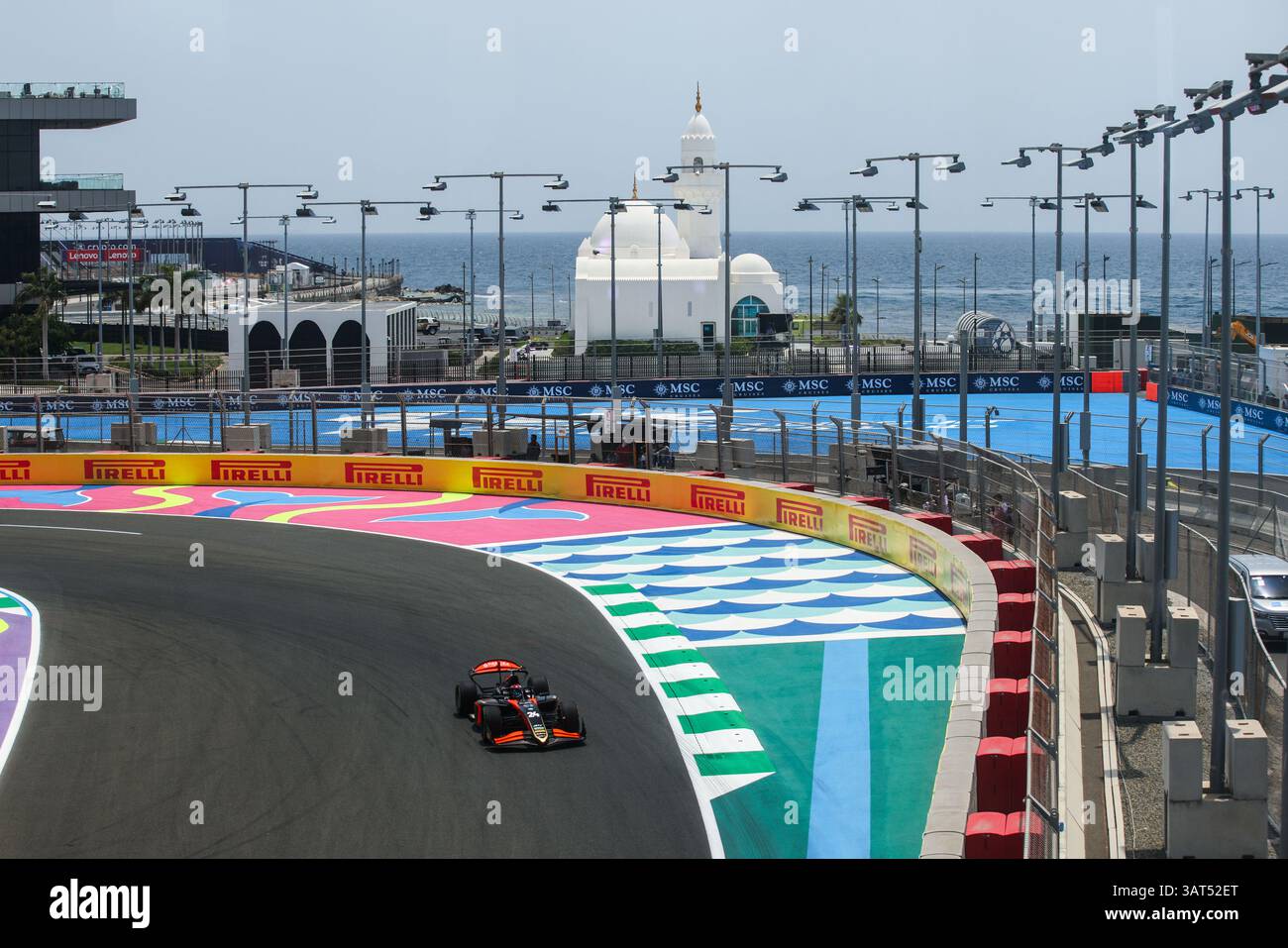 24 BENNETT John (gbr), Van Amersfoort Racing, Dallara F2 2024, action ...