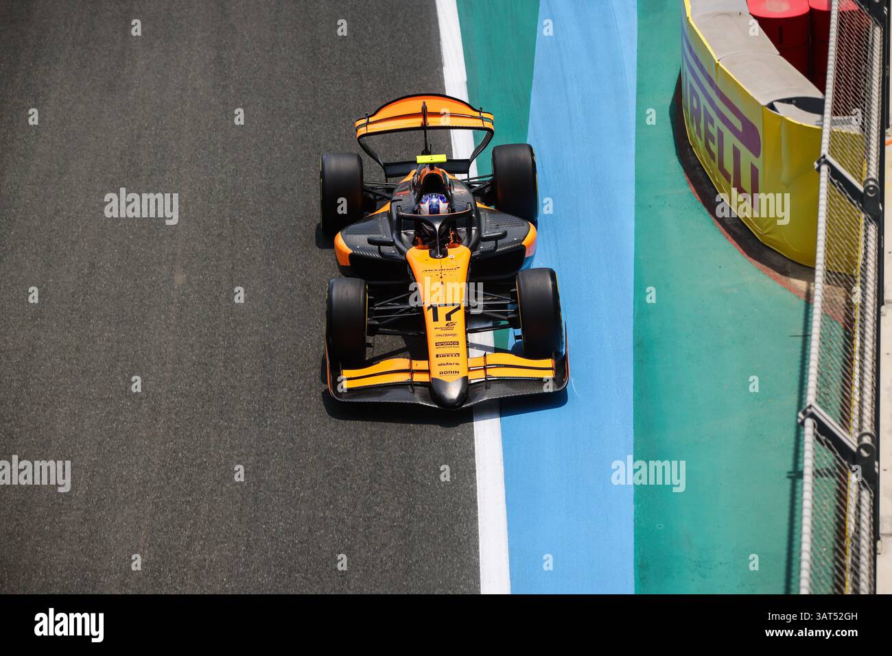 17 DUNNE Alex (irl), Rodin Motorsport, Dallara F2 2024, action during ...