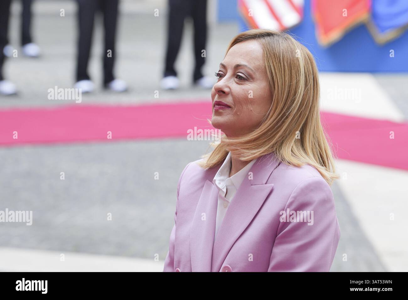 Rome, President Giorgia Meloni receives US Vice President JD Vance at ...