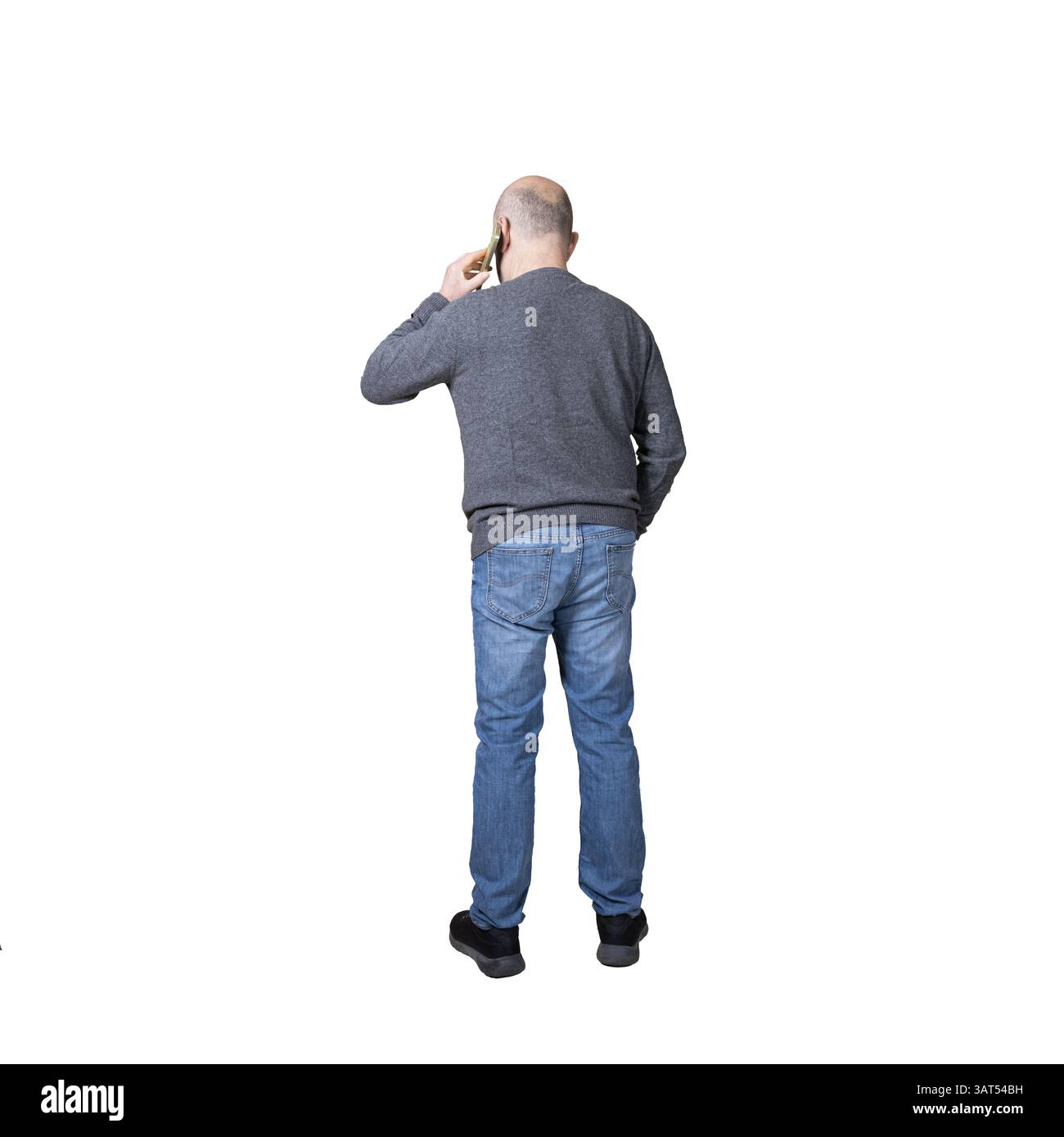 Man text message Cut Out Stock Images & Pictures - Alamy