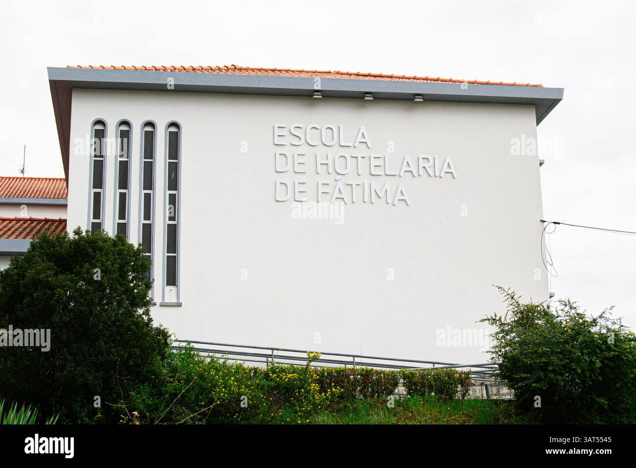 Fatima, Portugal - April 15, 2025: Facade of Escola de Hotelaria de ...