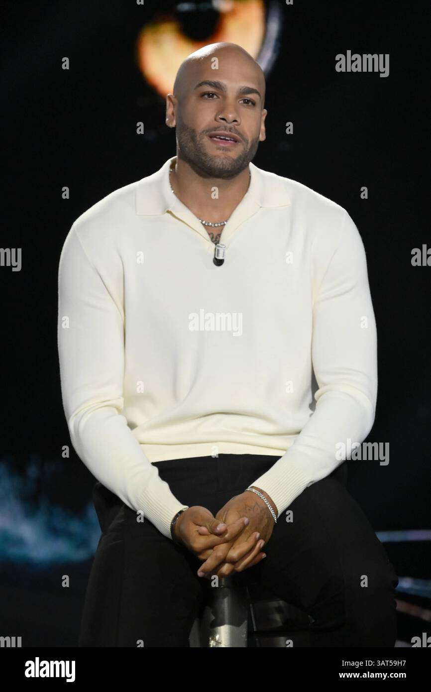 Rome, Italy. 18th Apr, 2025. Rome: Rai Studios ex Dear. Belve broadcast ...