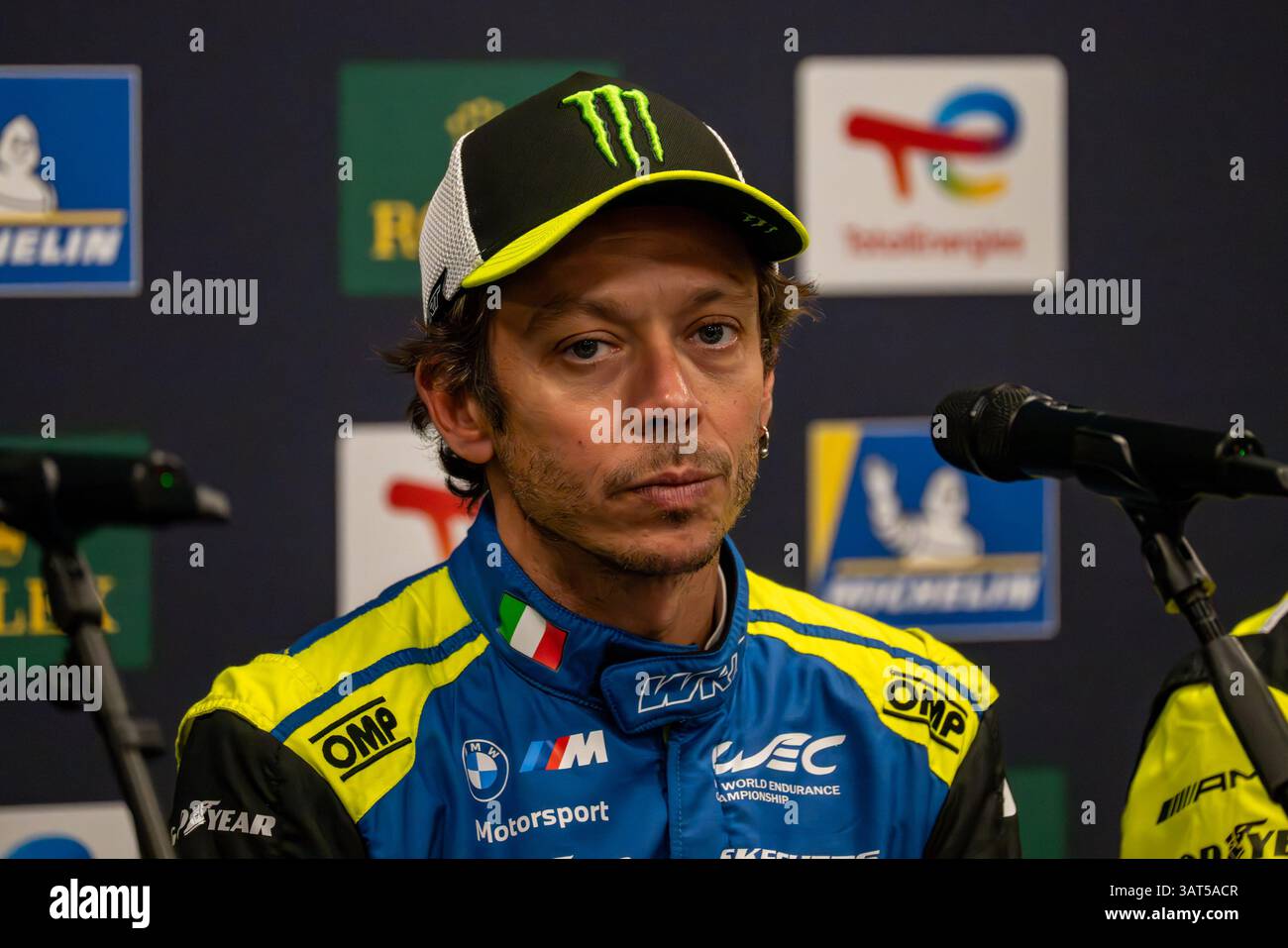 Team Wrt Bel - Bmw M4 Lmgt3 Valentino Rossi (Ita) press conference ...