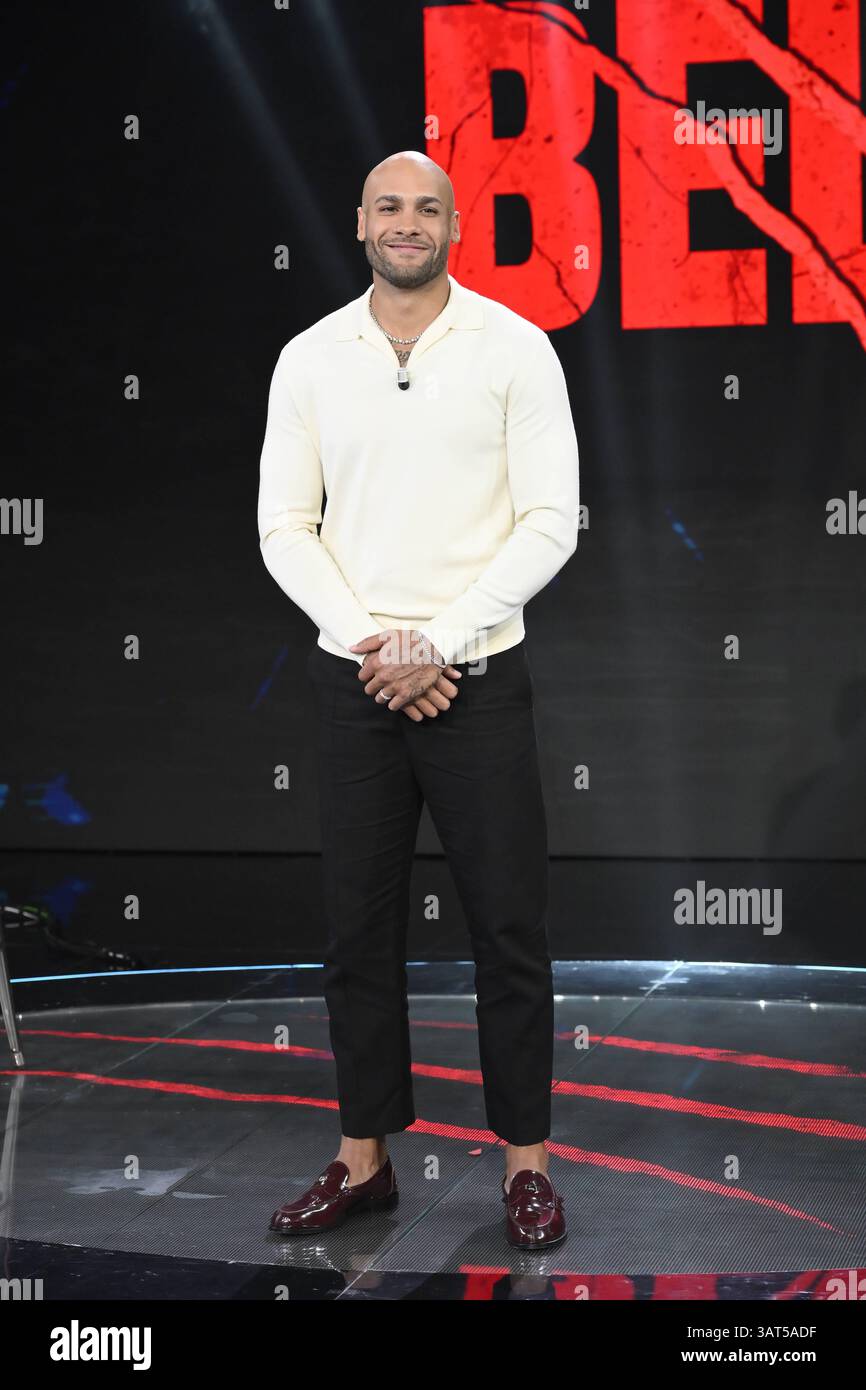 Rome, Italy. 18th Apr, 2025. Rome: Rai Studios ex Dear. Belve broadcast ...