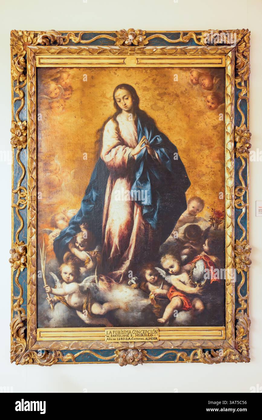 The Immaculate Conception painted in 1640 by the Spanish Baroque ...