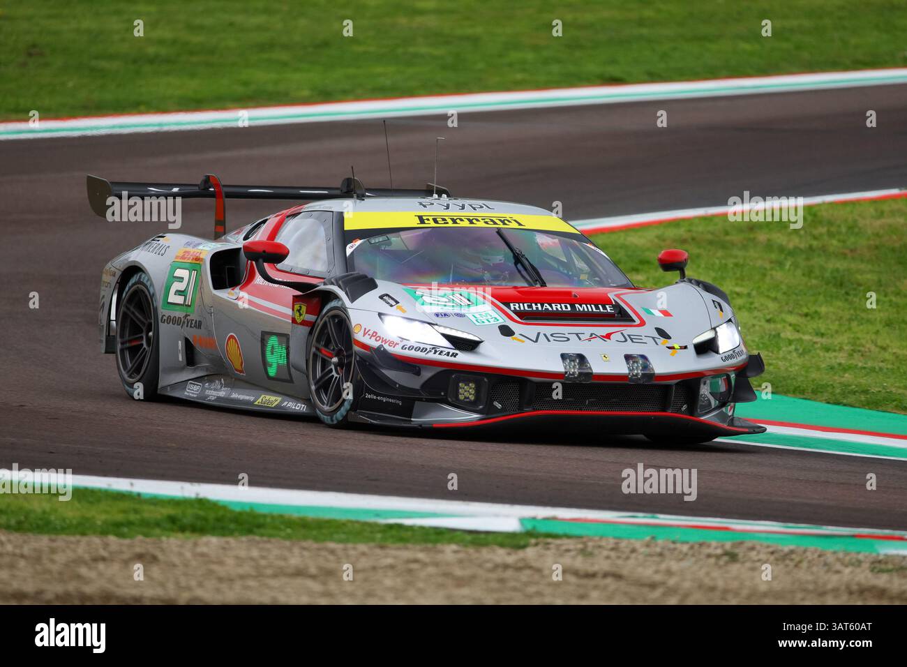 Imola, Italy. 18th Apr, 2025. Francois HERIAU (FRA), Simon MANN (USA ...