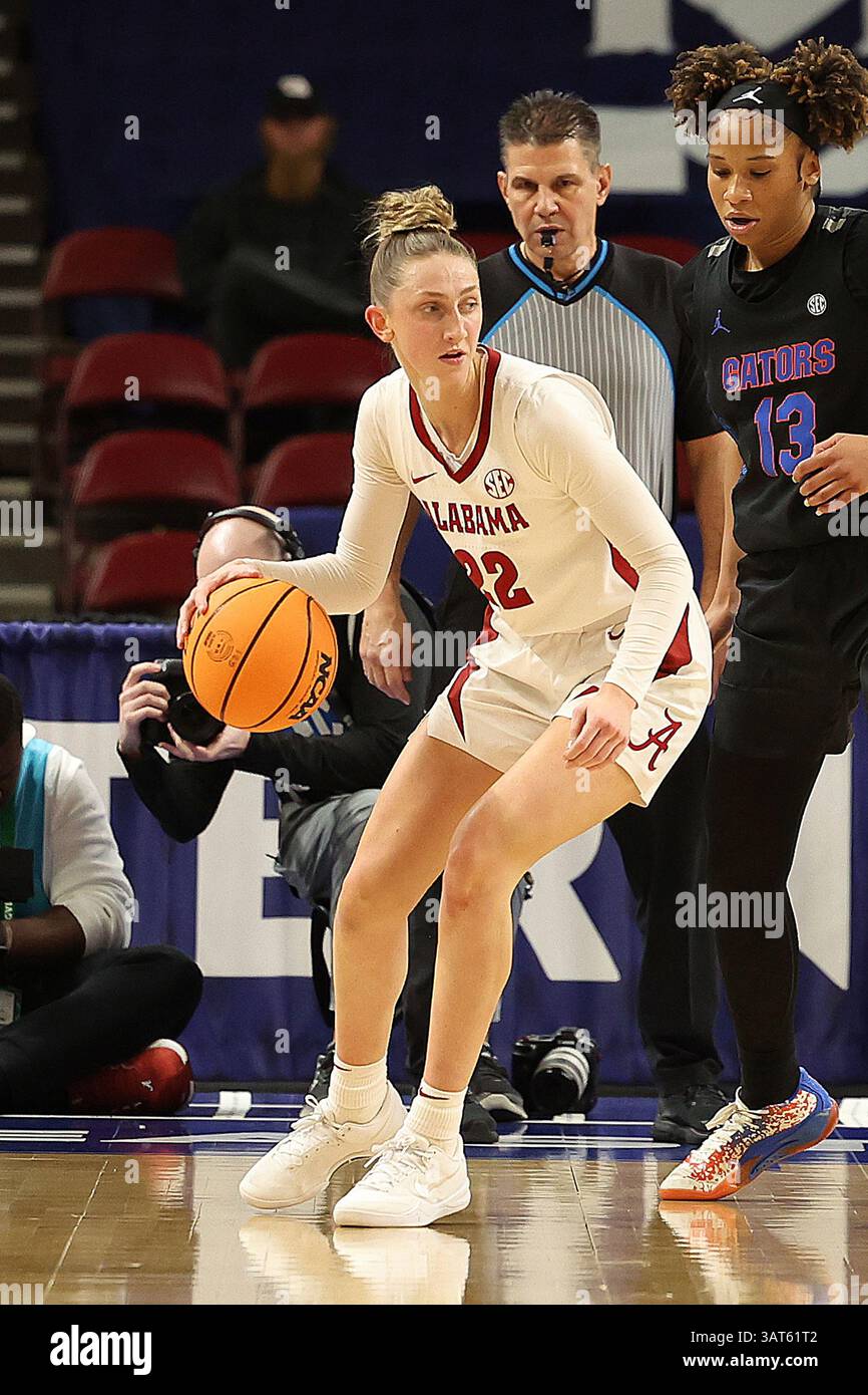 GREENVILLE, SC - MARCH 06: Alabama Crimson Tide guard Karly Weathers ...
