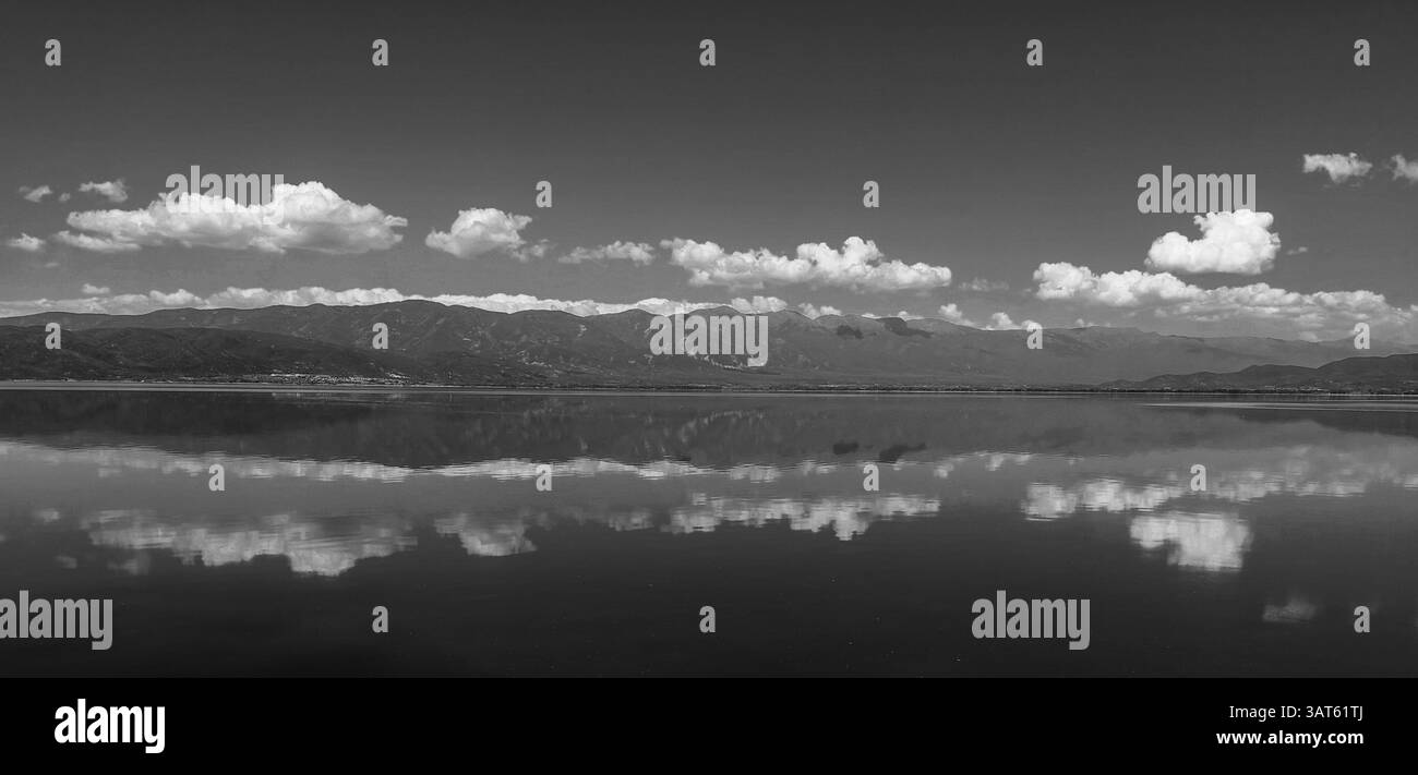 Day sky panorama Black and White Stock Photos & Images - Alamy