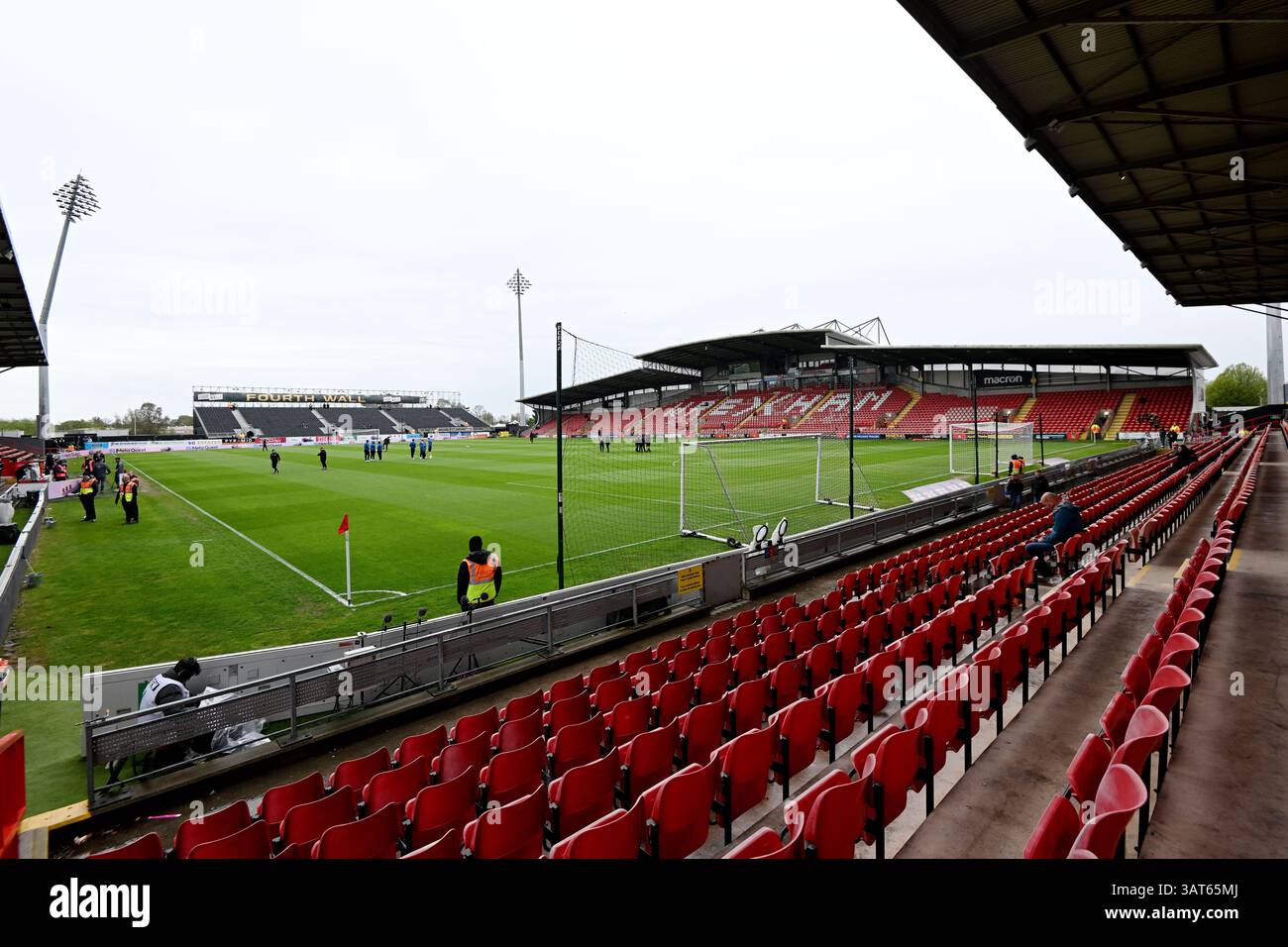 A general view inside the SToK Racecourse, Wexham, ahead of the Sky Bet ...