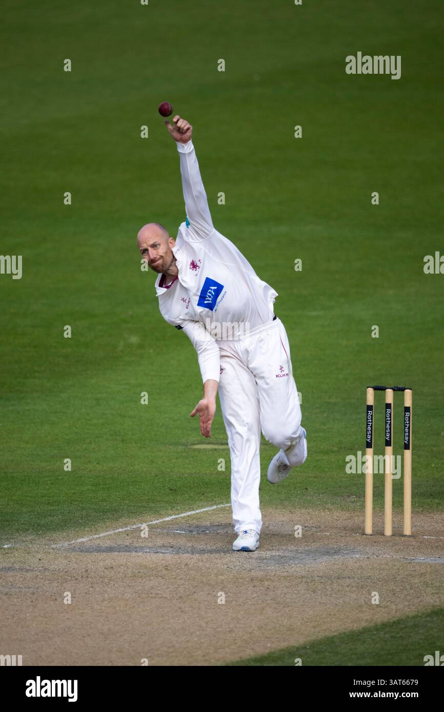 Sussex v Somerset - Rothesay County Championship HOVE, ENGLAND - APRIL ...
