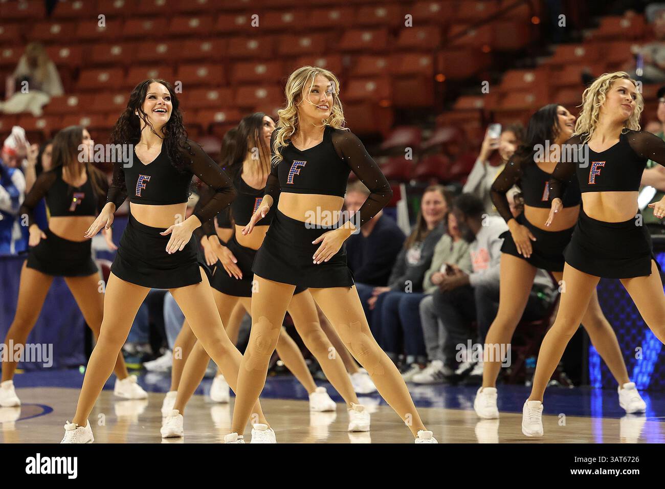 GREENVILLE, SC - MARCH 06: Florida dance team performs during the SEC ...