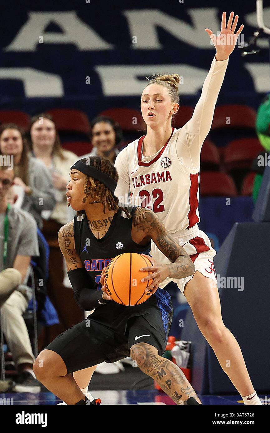 GREENVILLE, SC - MARCH 06: Alabama Crimson Tide guard Karly Weathers ...