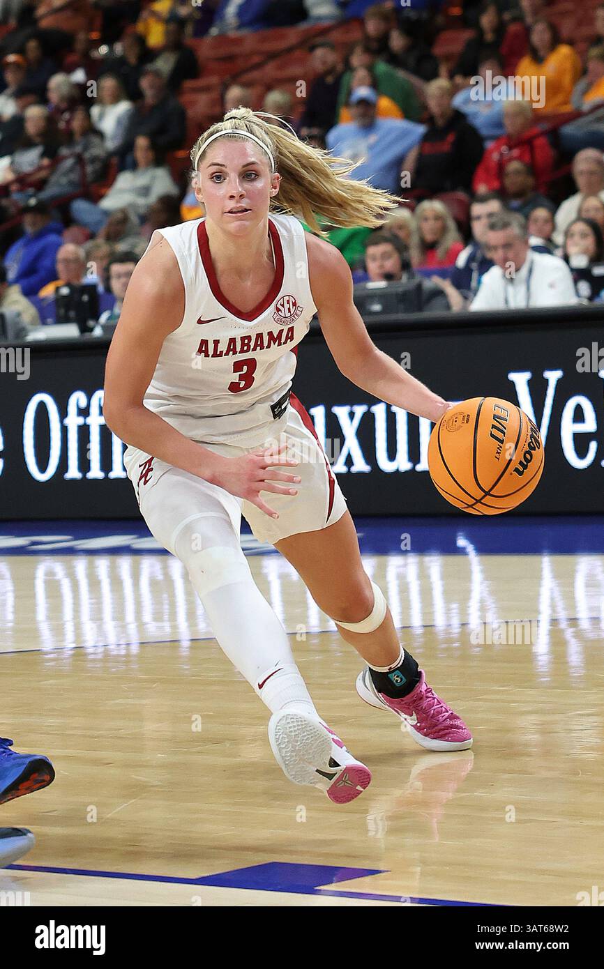 GREENVILLE, SC - MARCH 06: Alabama Crimson Tide guard Sarah Ashlee ...
