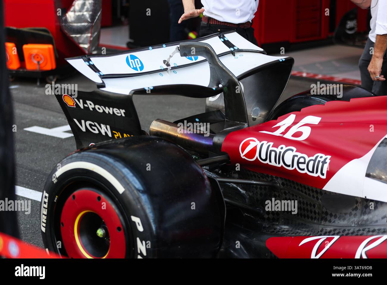 Jeddah, Arabie Saoudite. 18th Apr, 2025. Scuderia Ferrari SF-25 ...
