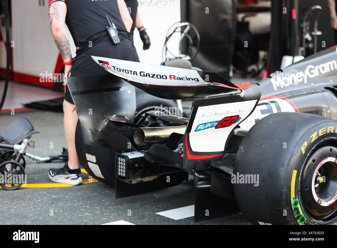 Jeddah, Arabie Saoudite. 18th Apr, 2025. Haas F1 Team VF-25, Mechanical ...