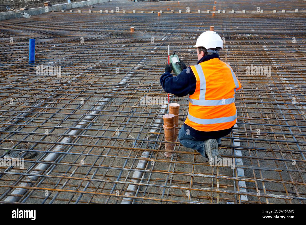 Ground work in building construction Stock Photo - Alamy