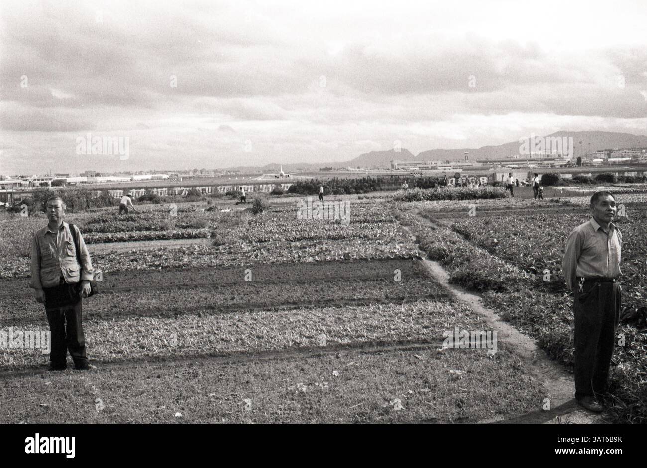Old man and Farewell Flight over Kunming Wujiaba Airport, 2012, Kunming ...