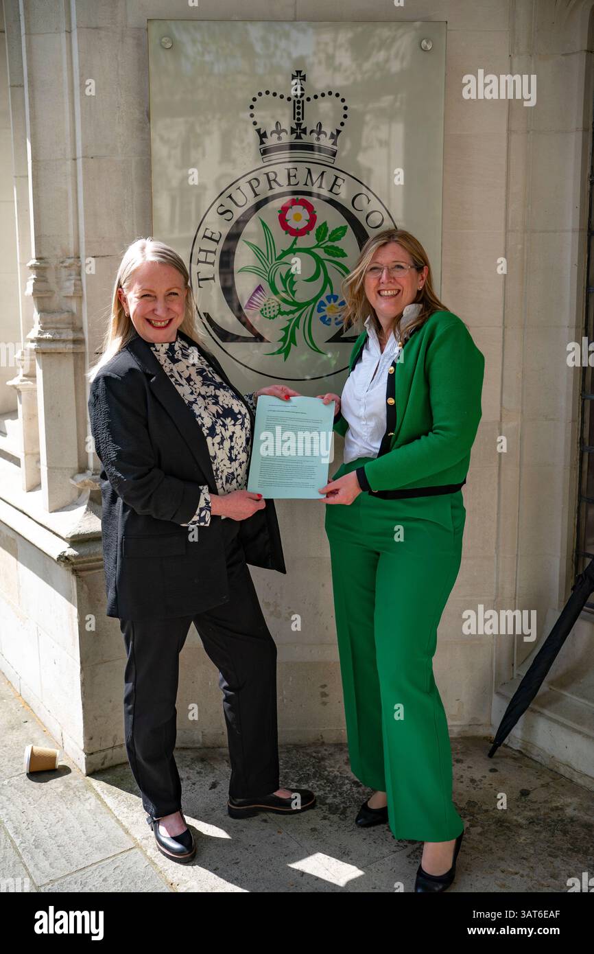 London, England, UK. 16th April, 2025. The UK Supreme Court is set to ...