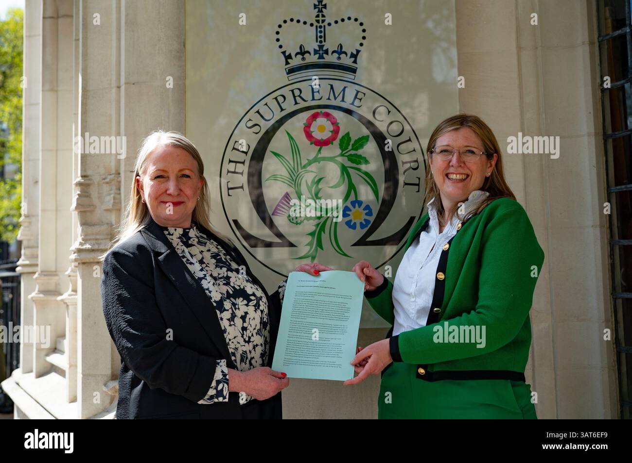 London, England, UK. 16th April, 2025. The UK Supreme Court is set to ...