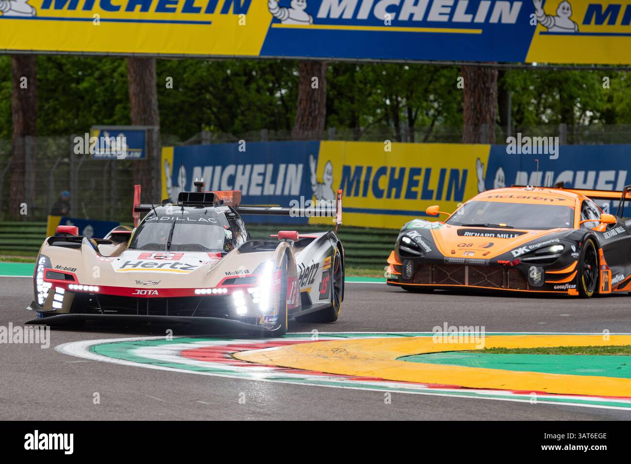 Imola, Italy. 18 April, 2025. CADILLAC HERTZ TEAM JOTA #12 HYPERCAR ...
