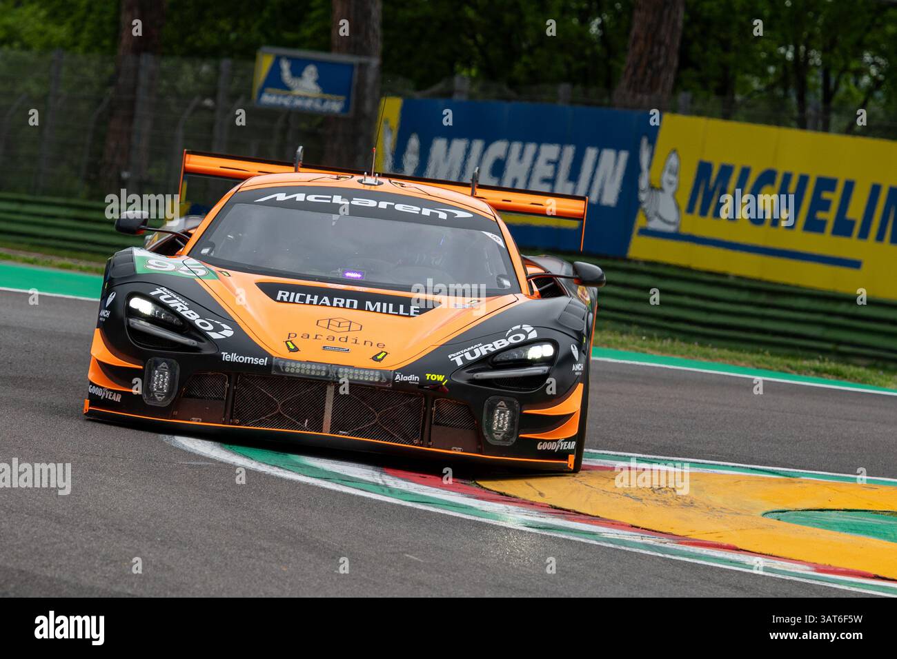 Imola, Italy. 18 April, 2025. UNITED AUTOSPORTS #95 LMGT3 (LEUNG ...
