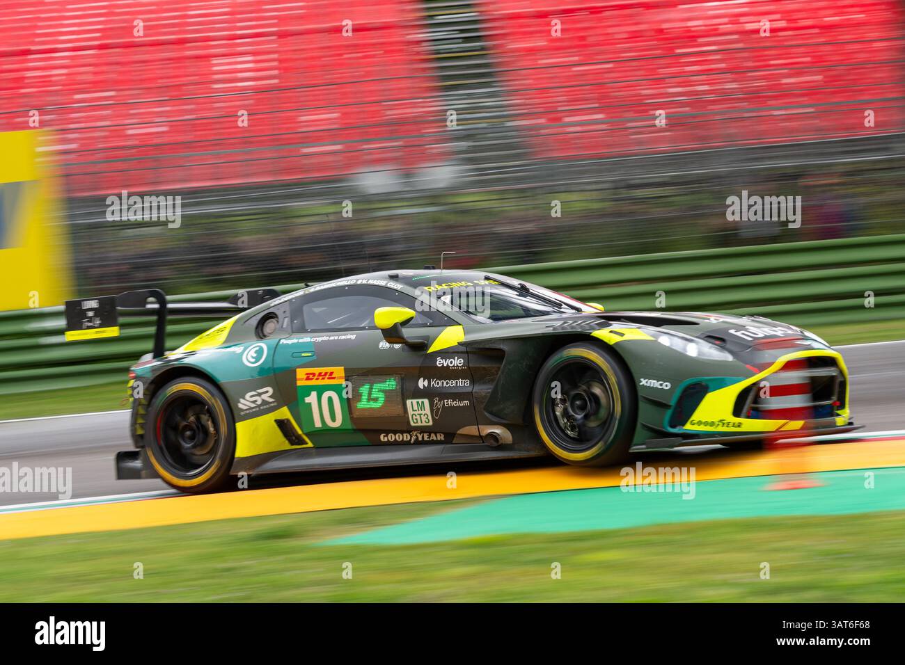 Imola, Italy. 18 April, 2025. RACING SPIRIT OF LEMAN #10 LMGT3 (DEBOER ...